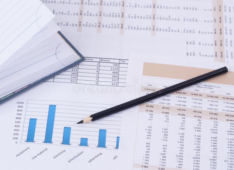 Charts and Graphs Paper. Financial, Accounting, Statistics, Analytic ...