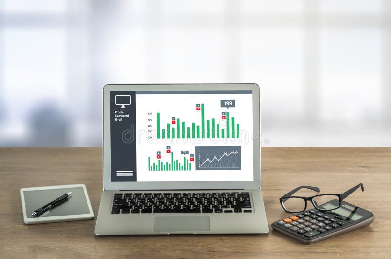 Accounting Analysis Businessman Work Hard Data Analytics Statistics ...
