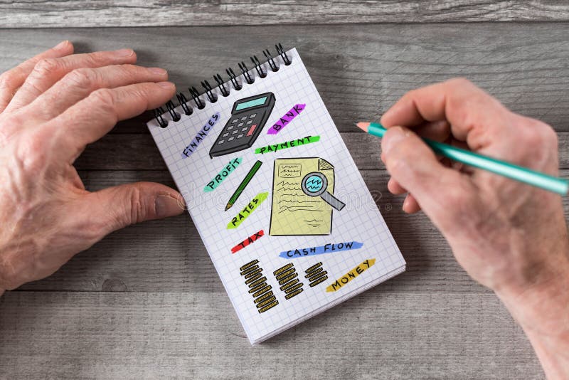 Accounting Concept on a Notepad Stock Photo - Image of payment, concept ...