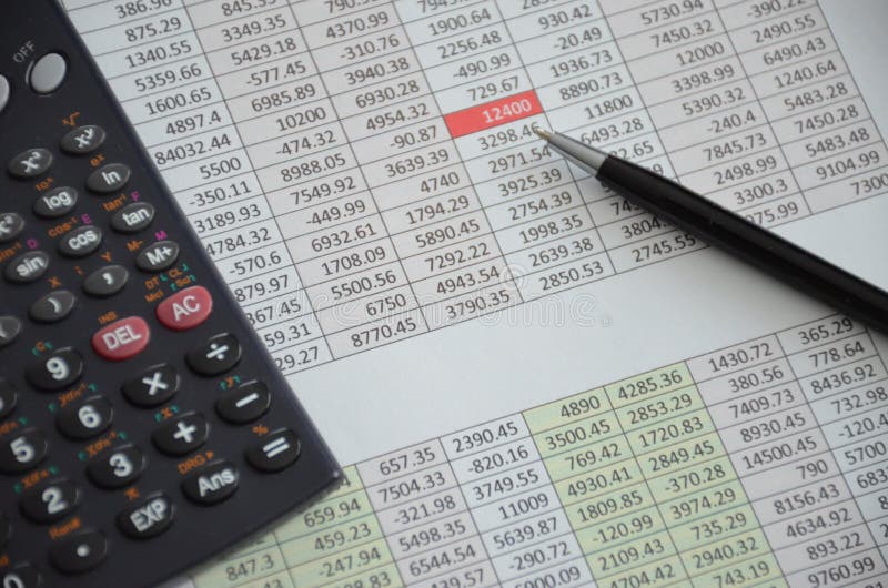 Accounting data stock image. Image of equity, data, forecast - 151873837