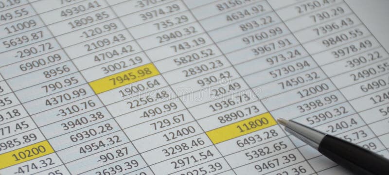 Accounting data stock image. Image of active, accounting - 151873951