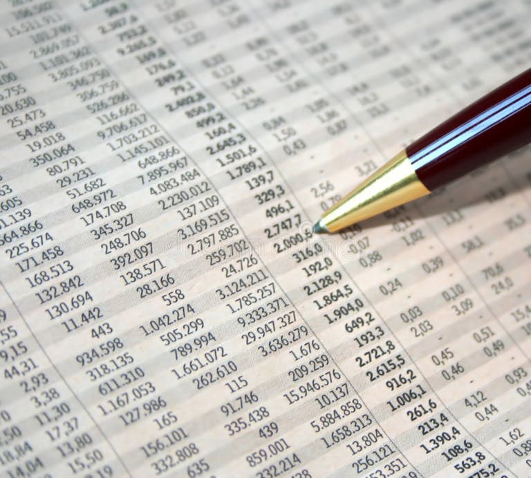 Accounting figures stock photo. Image of growth, chart - 3800158