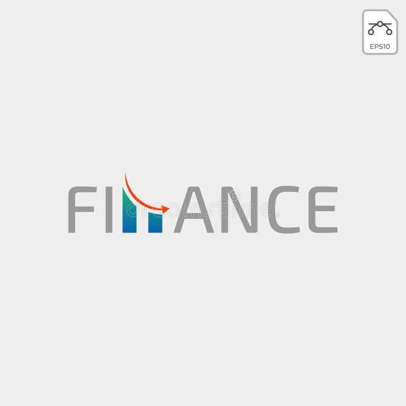 Accounting, Finance Creative Logo Template Vector Isolated Stock Vector ...