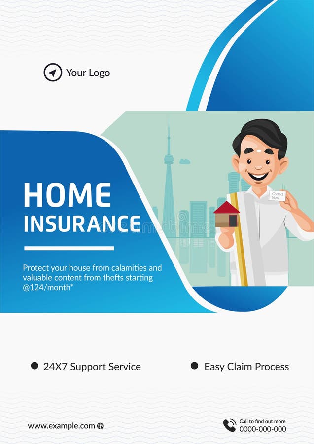 Flyer Design Insurance Template Stock Illustrations – 1,545 Flyer ...