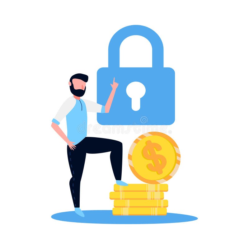 Accounting Flat Icon stock vector. Illustration of statistic - 259054556