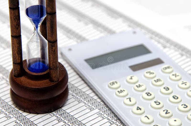 Accounting stock image. Image of clock, performance, brown - 37561879