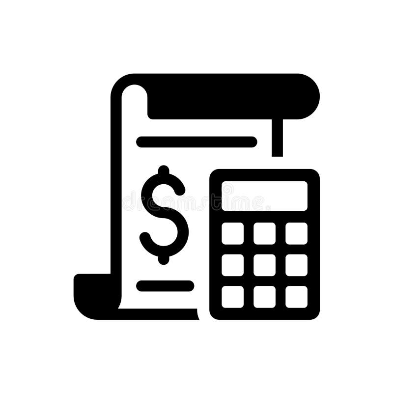 Accounting Icon or Logo Isolated Sign Symbol Vector Illustration Stock ...