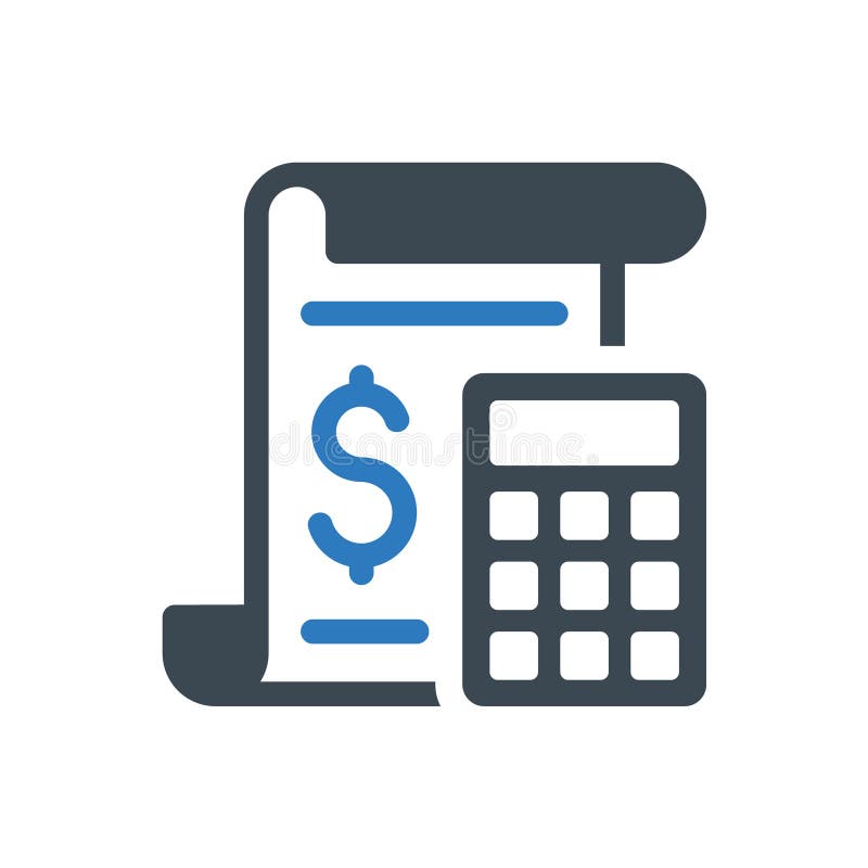 Accounting Icon, Linear Isolated Illustration, Thin Line Vector, Web ...