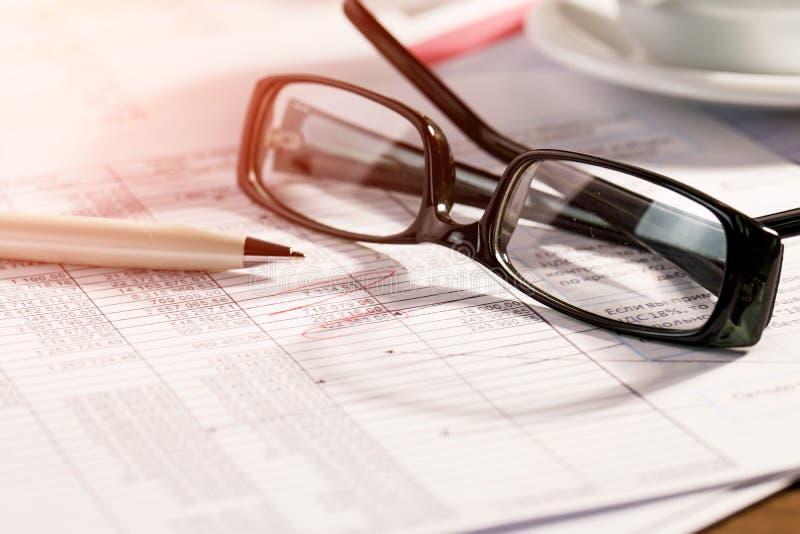 Accounting stock photo. Image of data, tablet, paper - 140827930