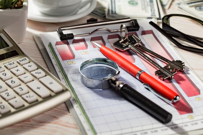 Accounting stock photo. Image of drink, workplace, keyboard - 140976264