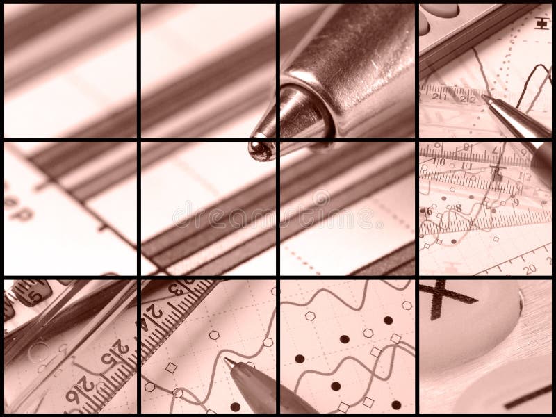 Accounting (red) stock image. Image of market, graph - 10528069