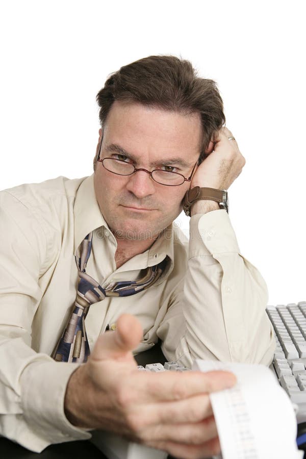 Accounting Series - Shady Accountant Stock Photo - Image of cheat ...