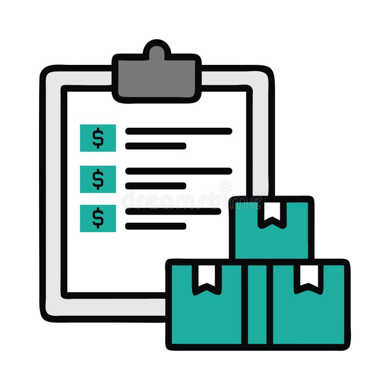 Accounting Software Checklist Payment Inventory Dollar Logistics Icon ...