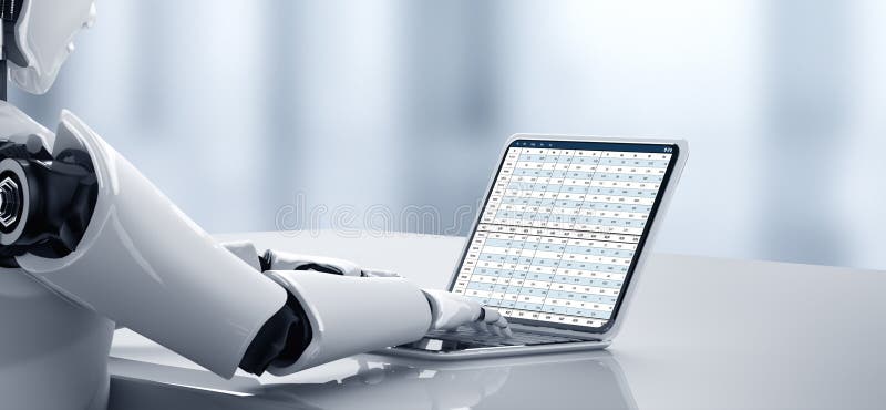 Accounting Software on Computer Screen Showing Financial Statement ...