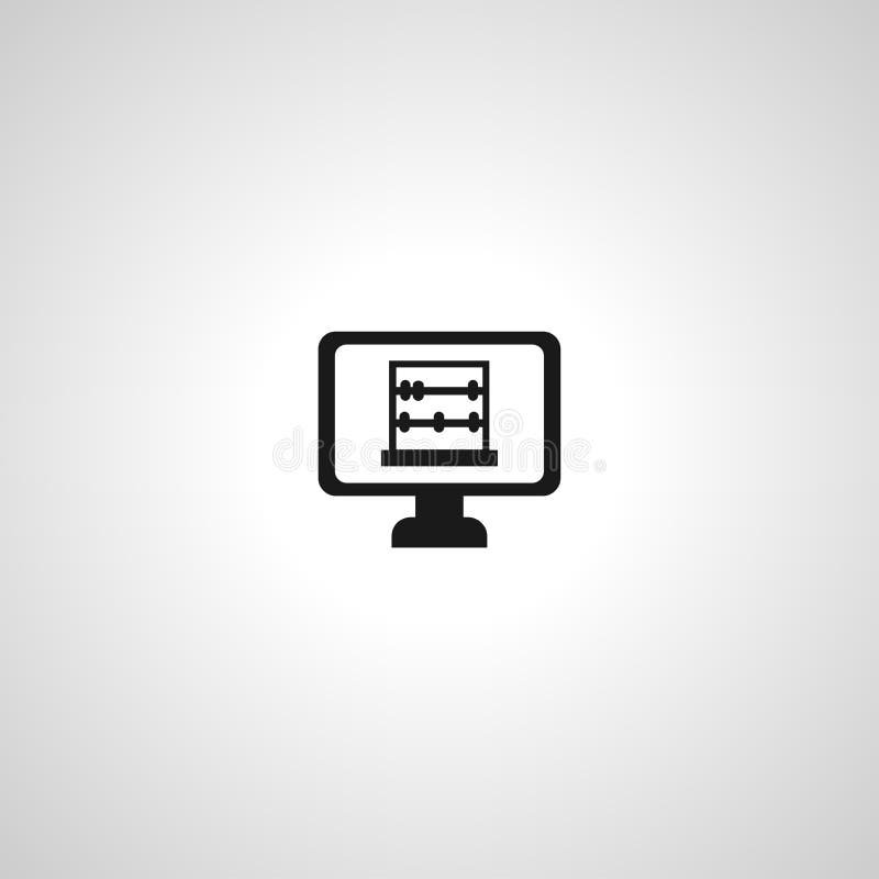 Accounting Software Simple Isolated Icon. Accounting Software Simple ...