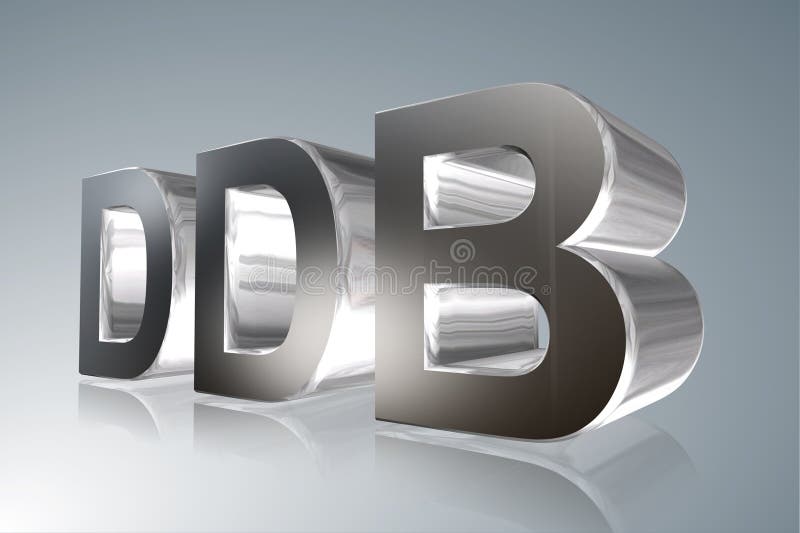 Accounting term - DDB stock illustration. Illustration of accelerated ...