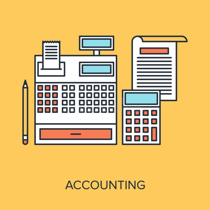 Accounting Vector Illustration Concept Stock Illustration ...