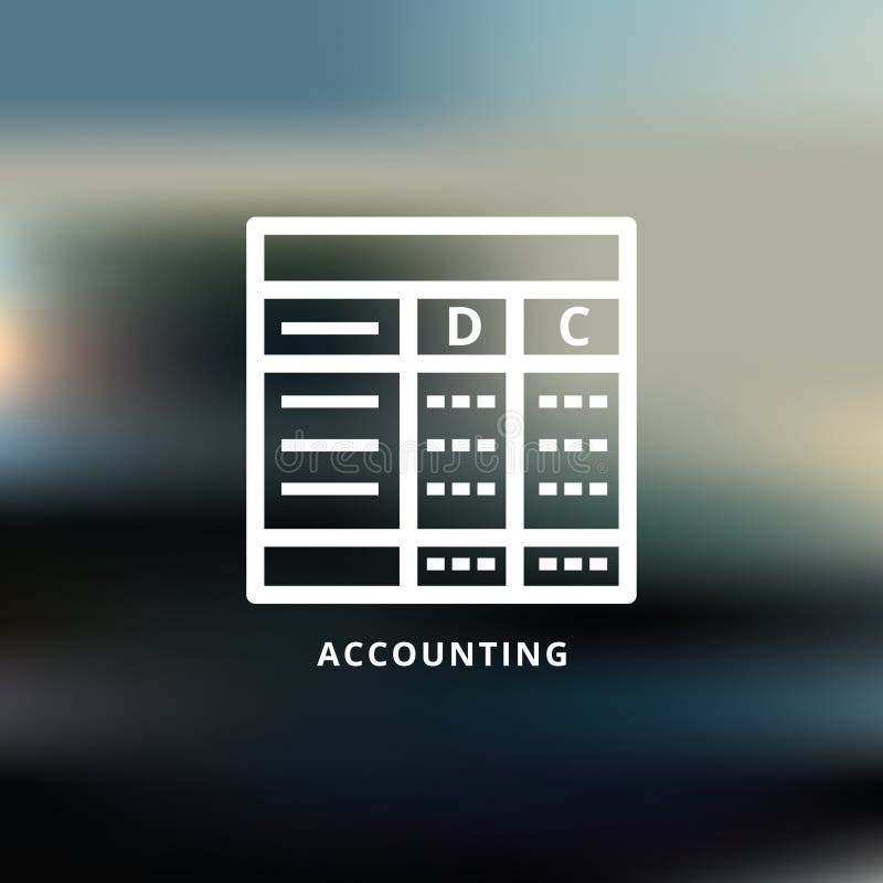 Accounting. Vector Illustration Decorative Design Stock Vector ...