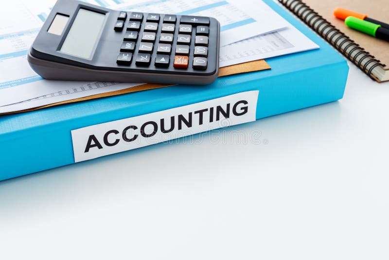 Accounting Work Background with Space Stock Photo - Image of banking ...