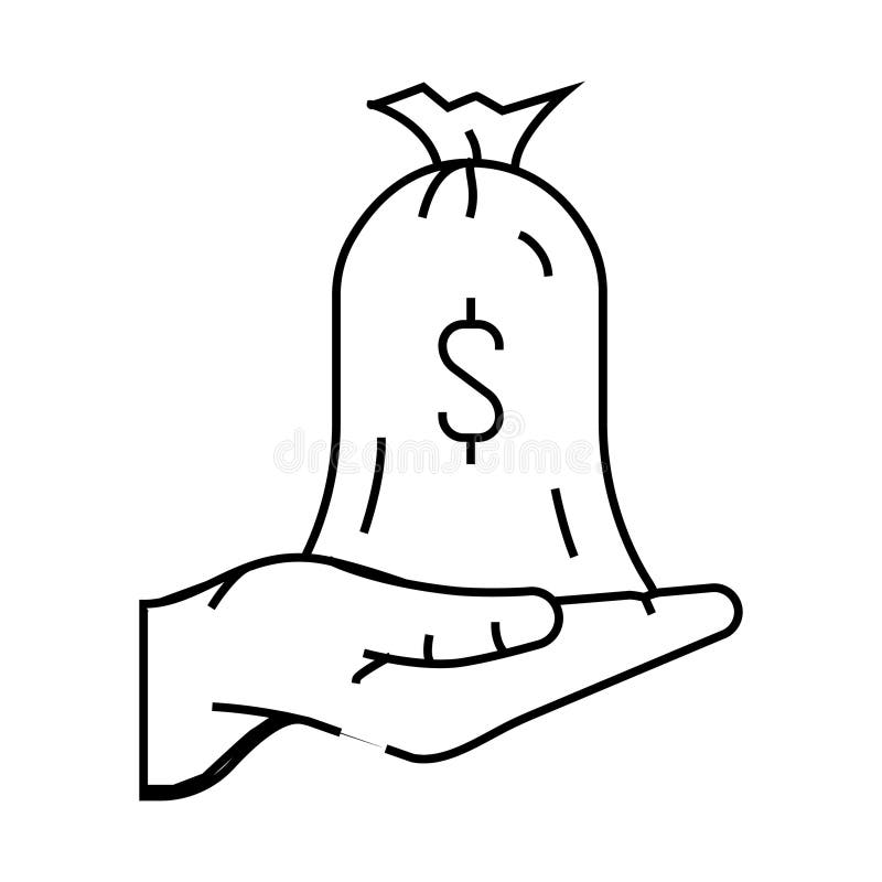 Accounts Receivable Business Process Line Icon Vector Illustration ... Accounts Receivable Business Process Line Icon Vector Illustration ...