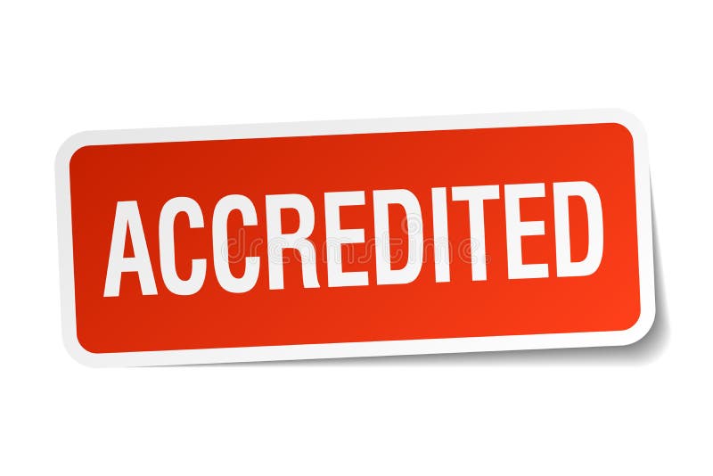 Accredited Sticker Stock Illustrations – 1,806 Accredited Sticker Stock ...