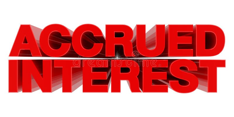 Interest word on white stock illustration. Illustration of borrow ...