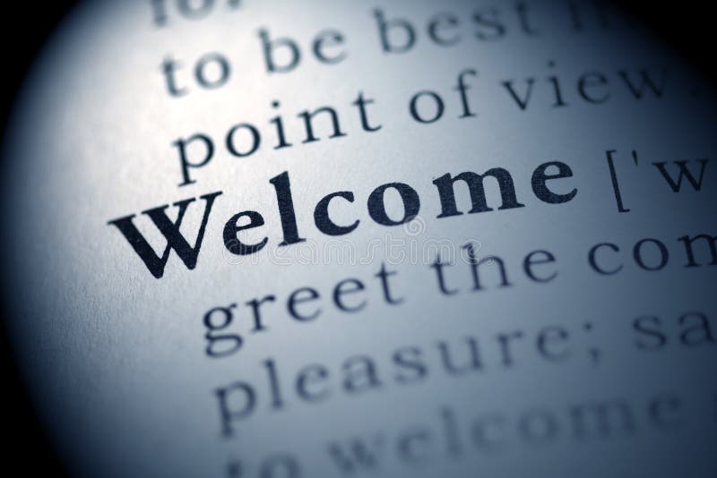 Accueil image stock. Image du bleu, dictionnaire, fermer - 79509429