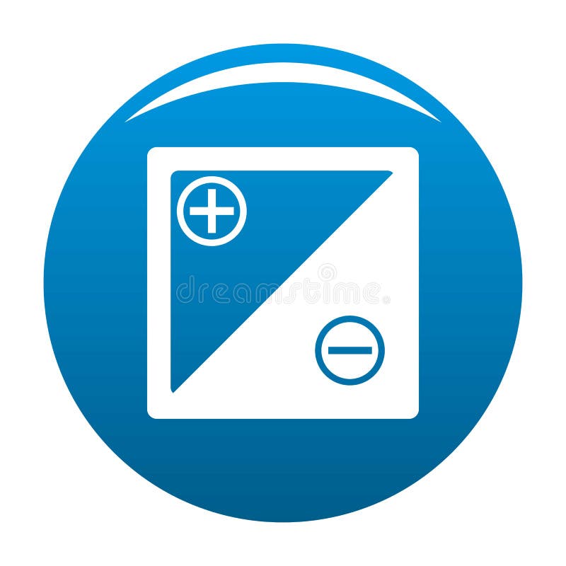 Accumulator Icon, Flat Style Stock Vector - Illustration of logo, minus ... Accumulator Icon, Flat Style Stock Vector - Illustration of logo, minus ...