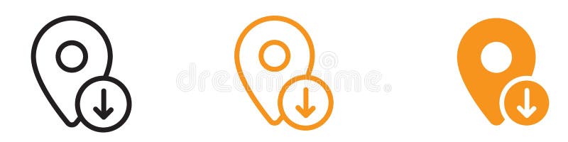 Accurate Download GPS Map Location Icon for Navigation and Travel Apps ...