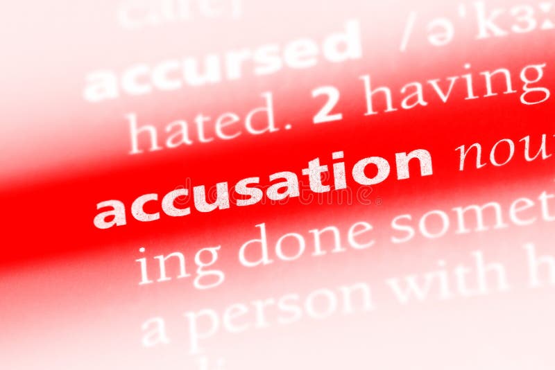 Accusation stock image. Image of isolated, macro, accusation - 114411845