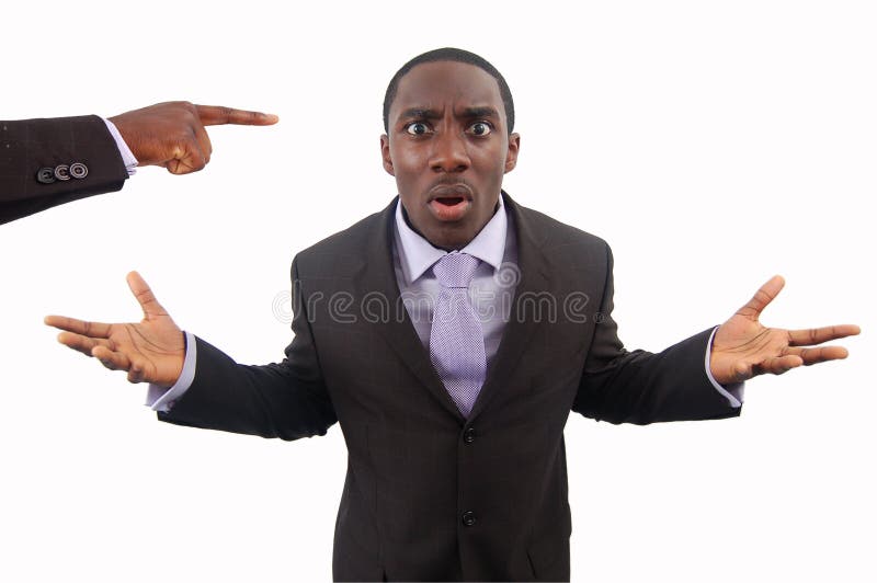 Blame that Guy!!! stock image. Image of accuse, anger - 1317023