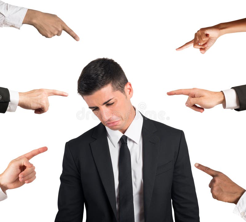 Accused businessman stock photo. Image of accusation - 40978716