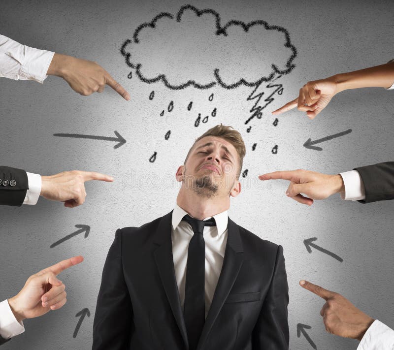 Accused businessman stock photo. Image of businessperson - 29385632