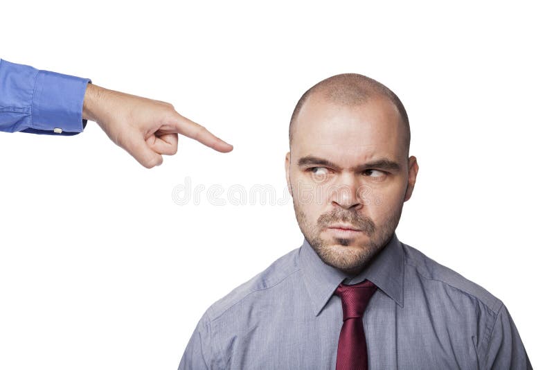 Accusing stock photo. Image of modern, look, businessperson - 45725360