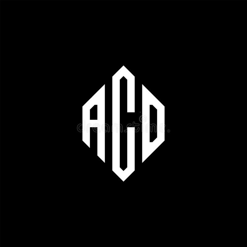 ACD Shield Abstract Monogram Letter Mark Vector Logo Stock Vector ...