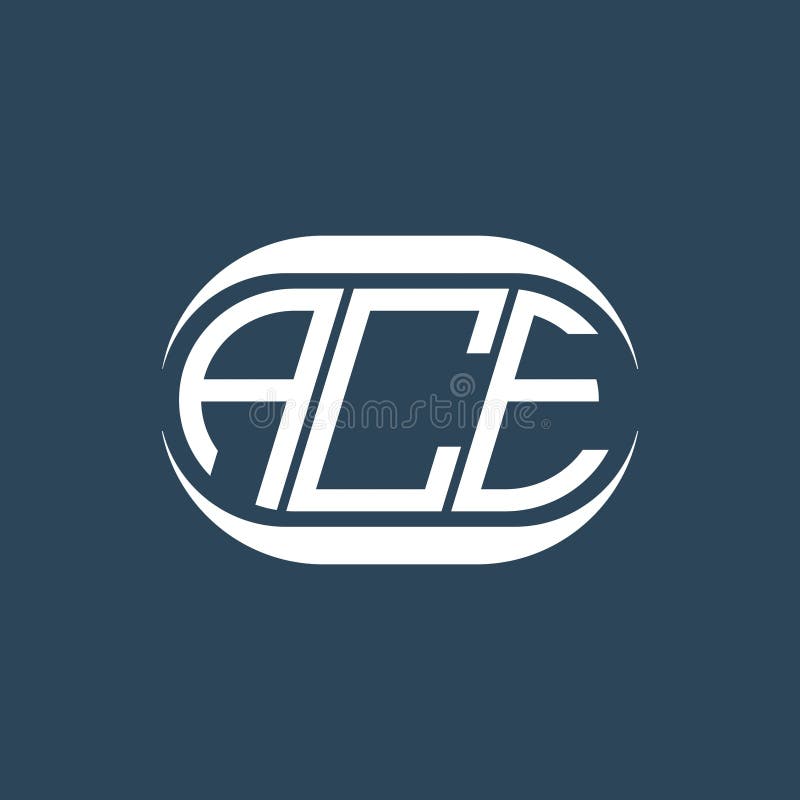 ACE Abstract Monogram Logo Design. ACE Monogram Unique Modern Flat ...