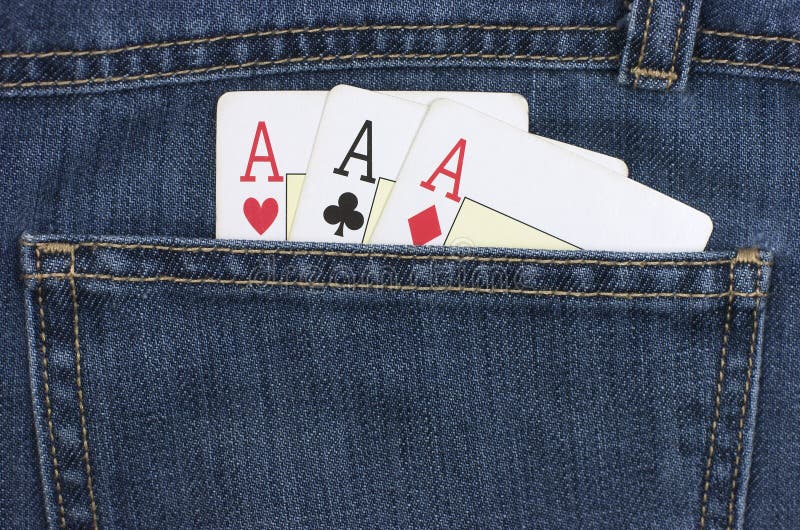 Ace card. Jeans stock image. Image of luck, player, cheat - 34034497