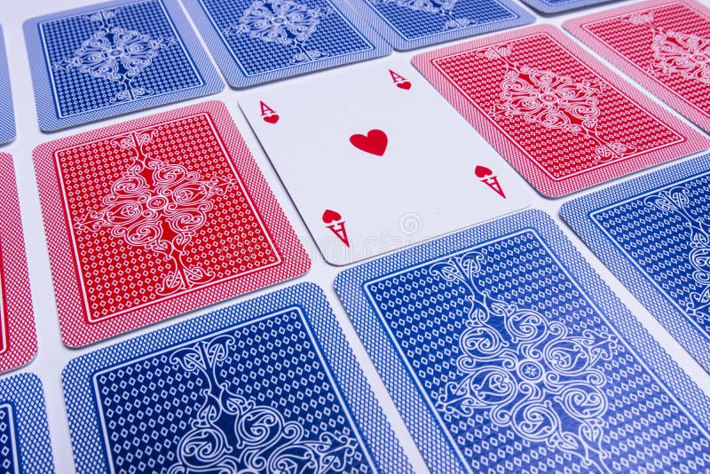 A ace card stock image. Image of casino, card, luck, entertainment ...