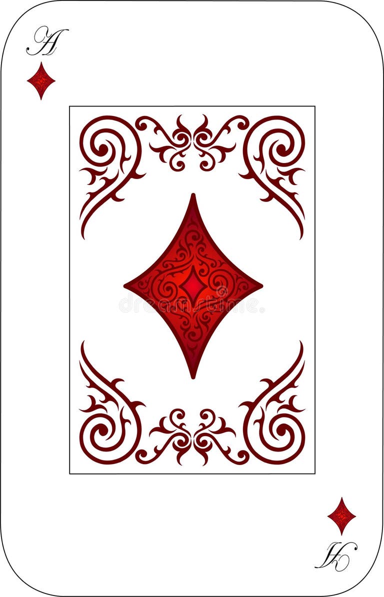 Ace Diamonds Stock Illustrations – 10,421 Ace Diamonds Stock ...