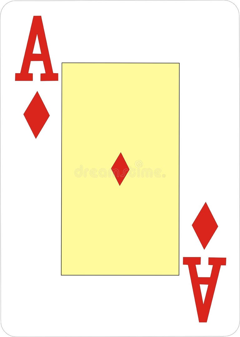 Ace Diamonds Card Illustration Stock Illustrations – 5,614 Ace Diamonds ...