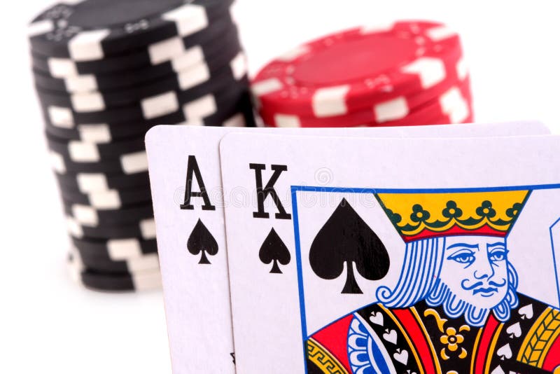 Ace King spades stock photo. Image of black, poker, icon - 4396628