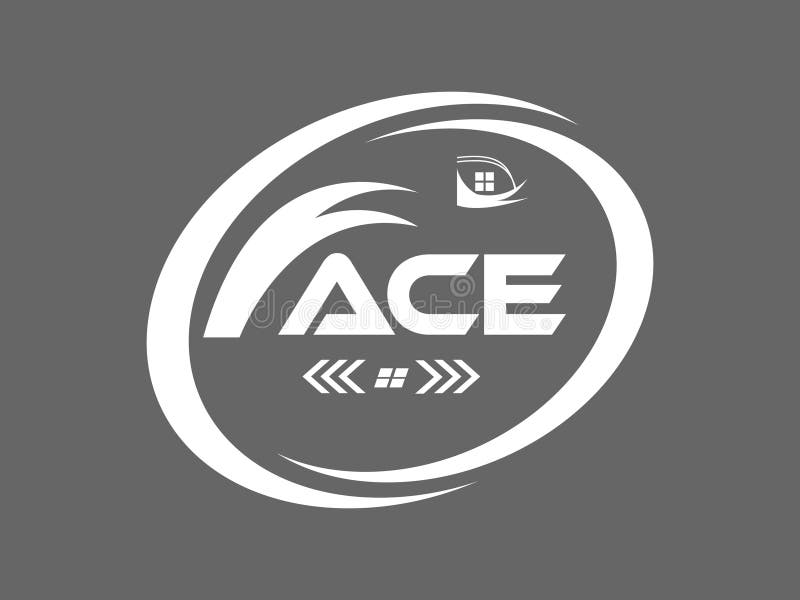 ACE Letter Logo Design. ACE Simple and Modern Monogram Logo Stock ...