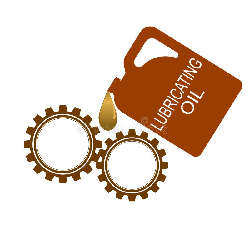 Aceite lubricante ilustración del vector. Ilustración de sintéticos ...
