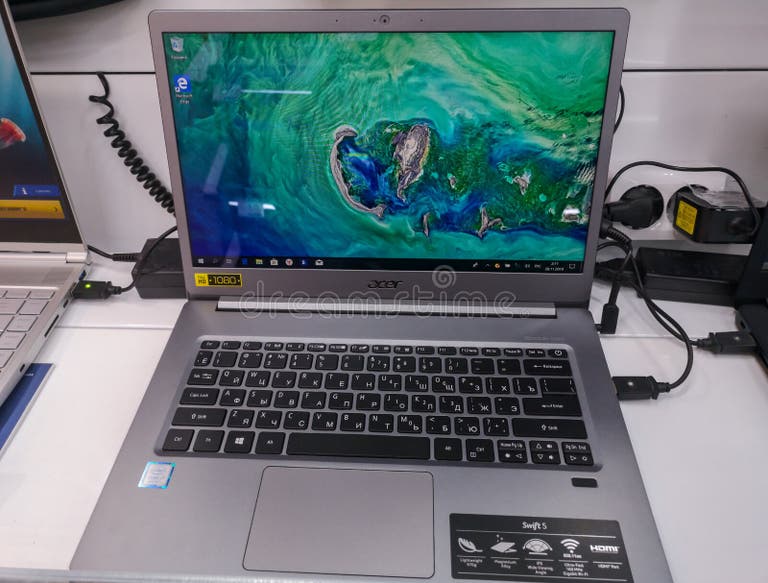 Acer Brand Netbook Put Up for Sale at a Computer and Electrical ...