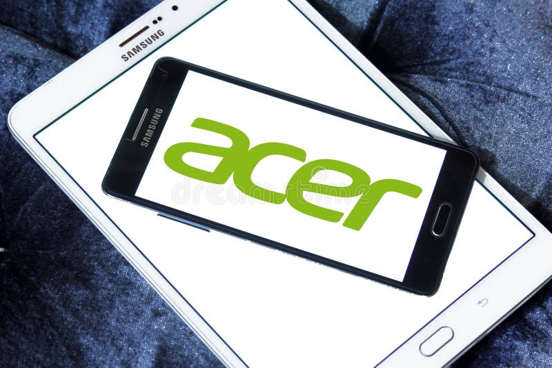 Acer logo editorial stock image. Image of technology - 76977009