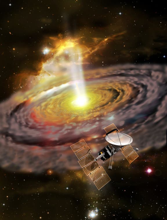 Acercándose a Un Protoplaneta Stock de ilustración - Ilustración de ...