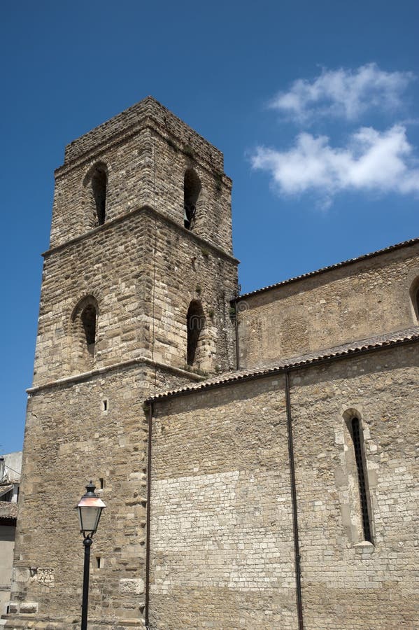 Acerenza (Basilicata, Italy): Medieval Cathedral Stock Image - Image of ...