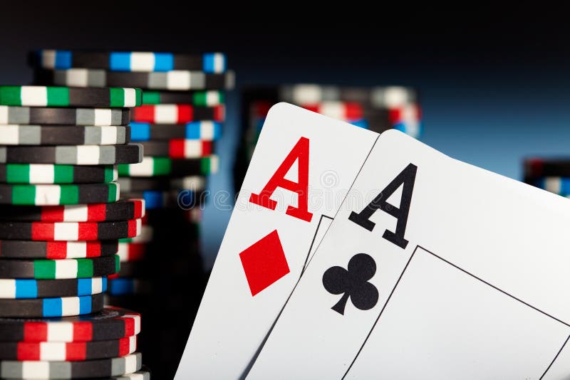 Aces stock photo. Image of leisure, games, chips, gambling - 11010098