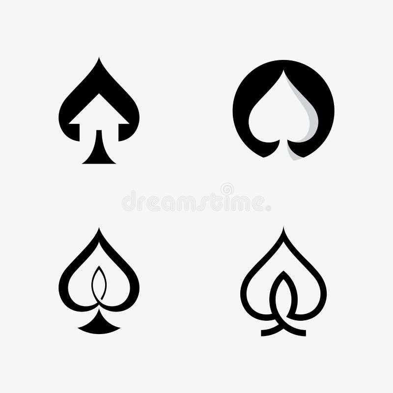 Aces Logo Design Vector Icon Stock Vector - Illustration of abstract ...