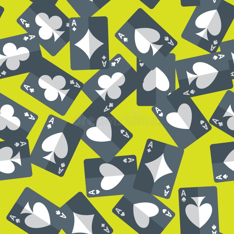 Repeating Playing Card Pattern Stock Illustrations – 147 Repeating ...